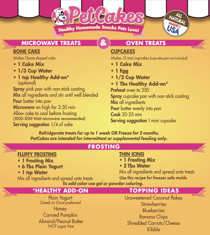 PetCakes - Bake Homemade Cakes for Dogs and Cats