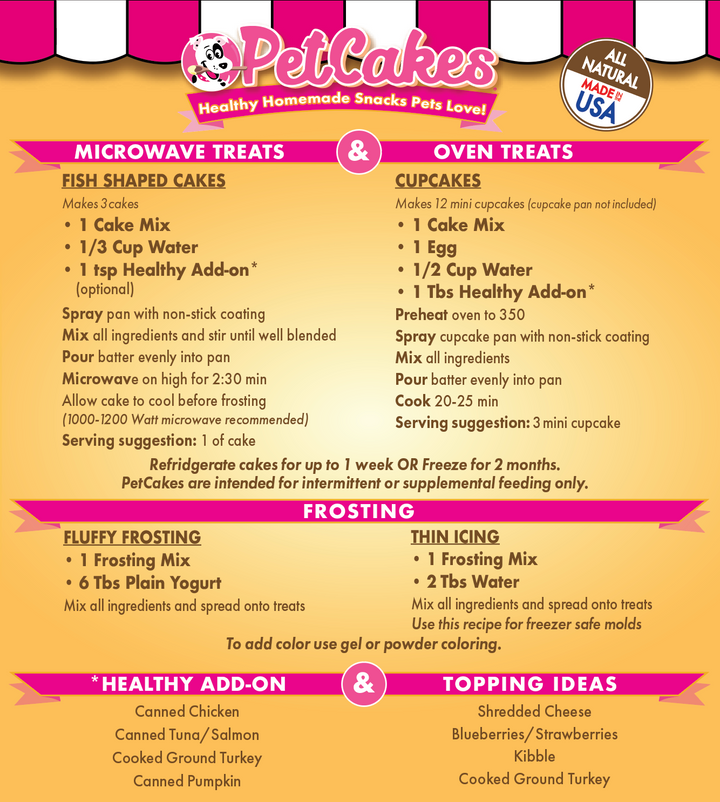 PetCakes - Bake Homemade Cakes for Dogs and Cats